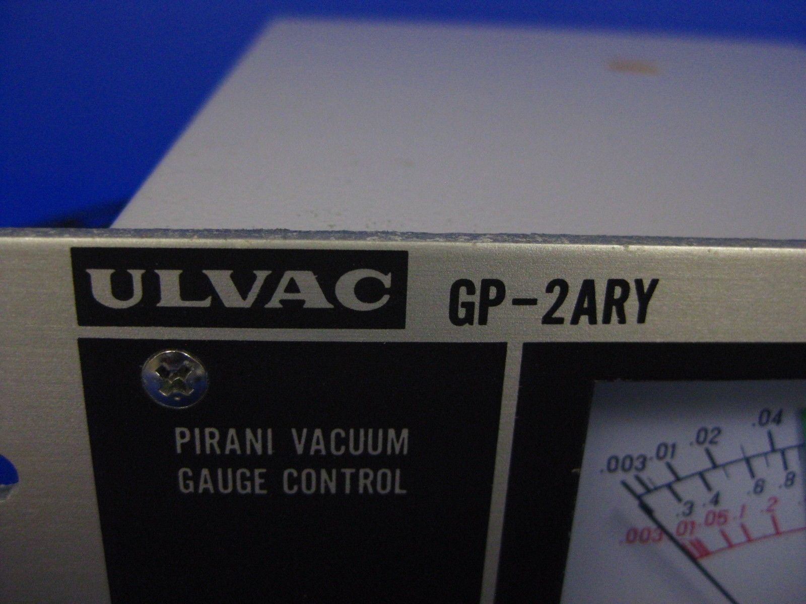 ULVAC GP-2ARY Gas Box Controller Vacuum Gauge, Pirani, Used | eBay