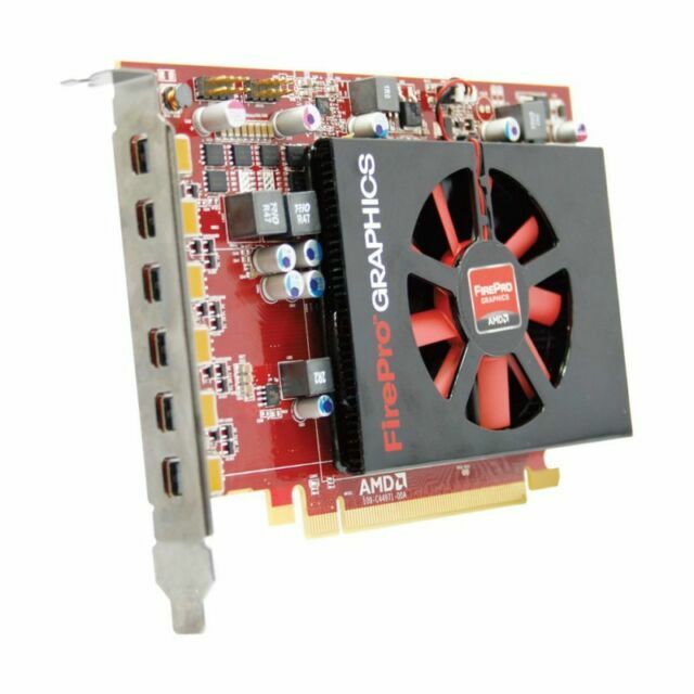 Sapphire AMD FirePro W600 2gb Gddr5 6 miniDP Pci-e Video Graphics Card ...