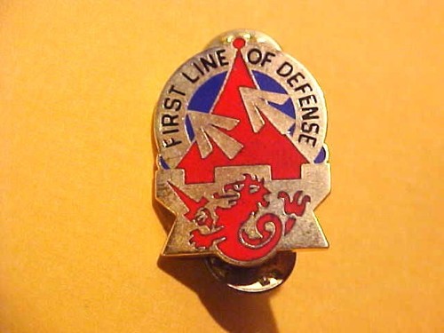 US ARMY 94th ADA Regiment DUI Susco DI Pin Badge Unit Crest Clutchback ...