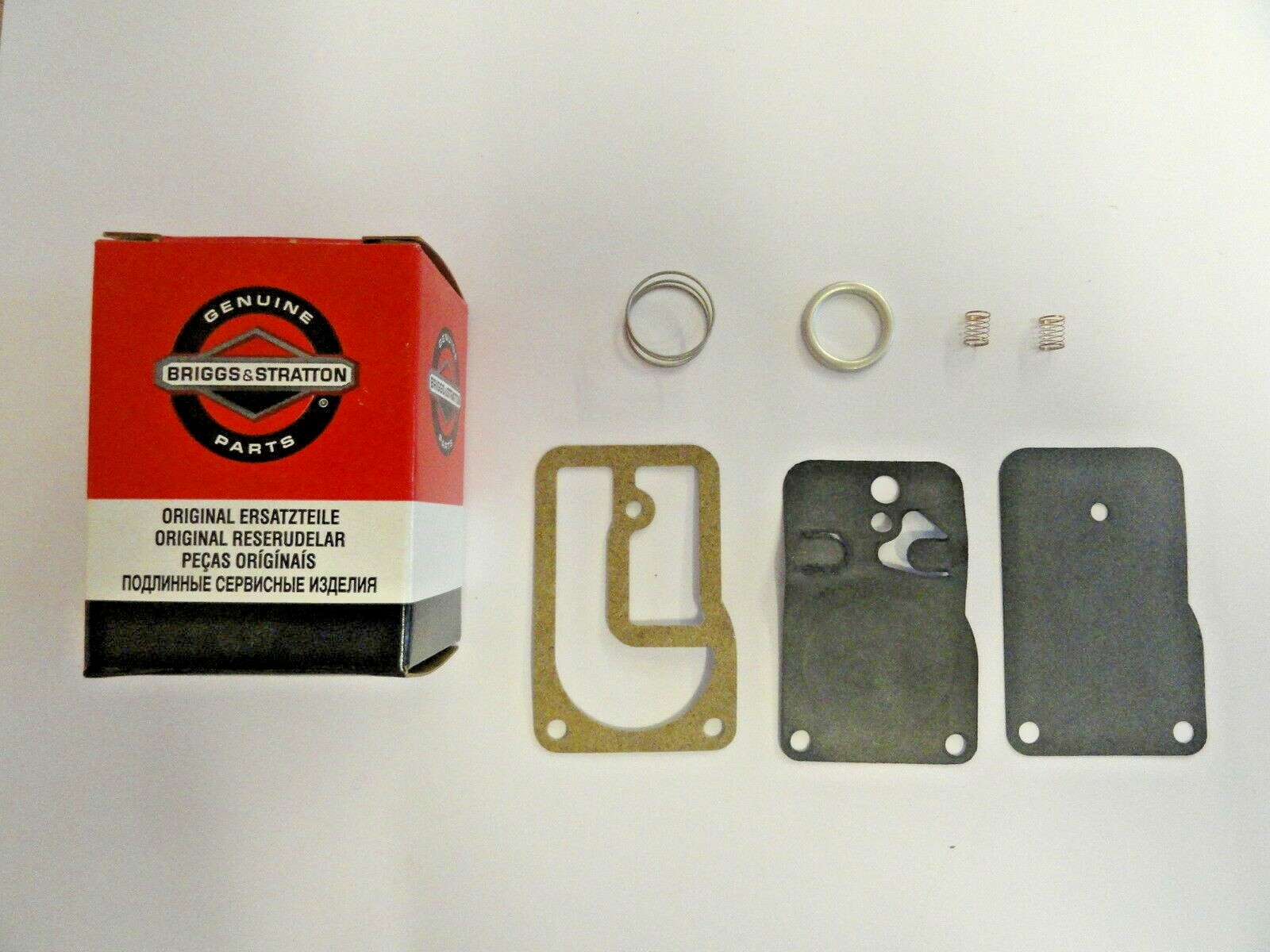 GENUINE BRIGGS & STRATTON FUEL CARB CARBURETTOR DIAPHRAGM PUMP KIT ...