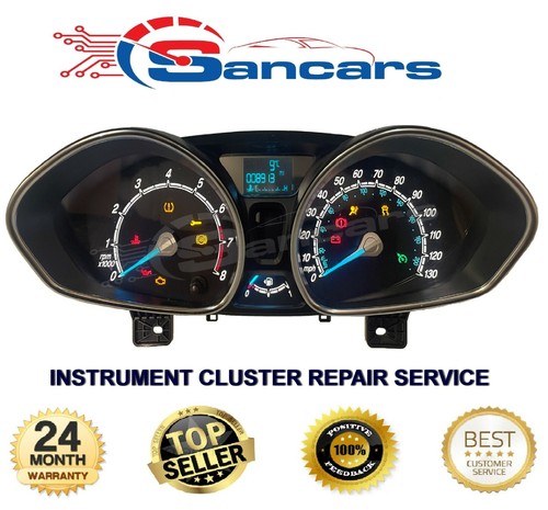 Ford Fiesta MK7 Instrument Cluster Clocks Speedo LCD Display ...