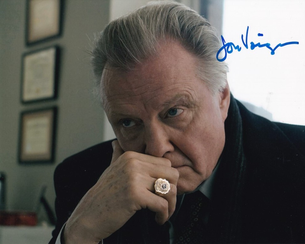 JON VOIGHT signed Autogramm 20x25cm PRIDE AND GLORY in Person autograph ...