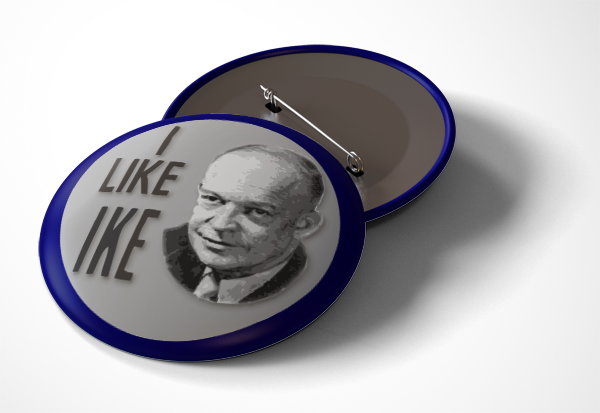 1952 I Like Ike Campaign - pin pinback button | eBay