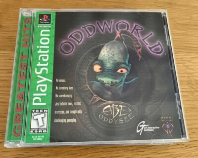 Oddworld: Abe's Oddysee (Sony PlayStation 1, 1997) PS1 Greatest Hits ...