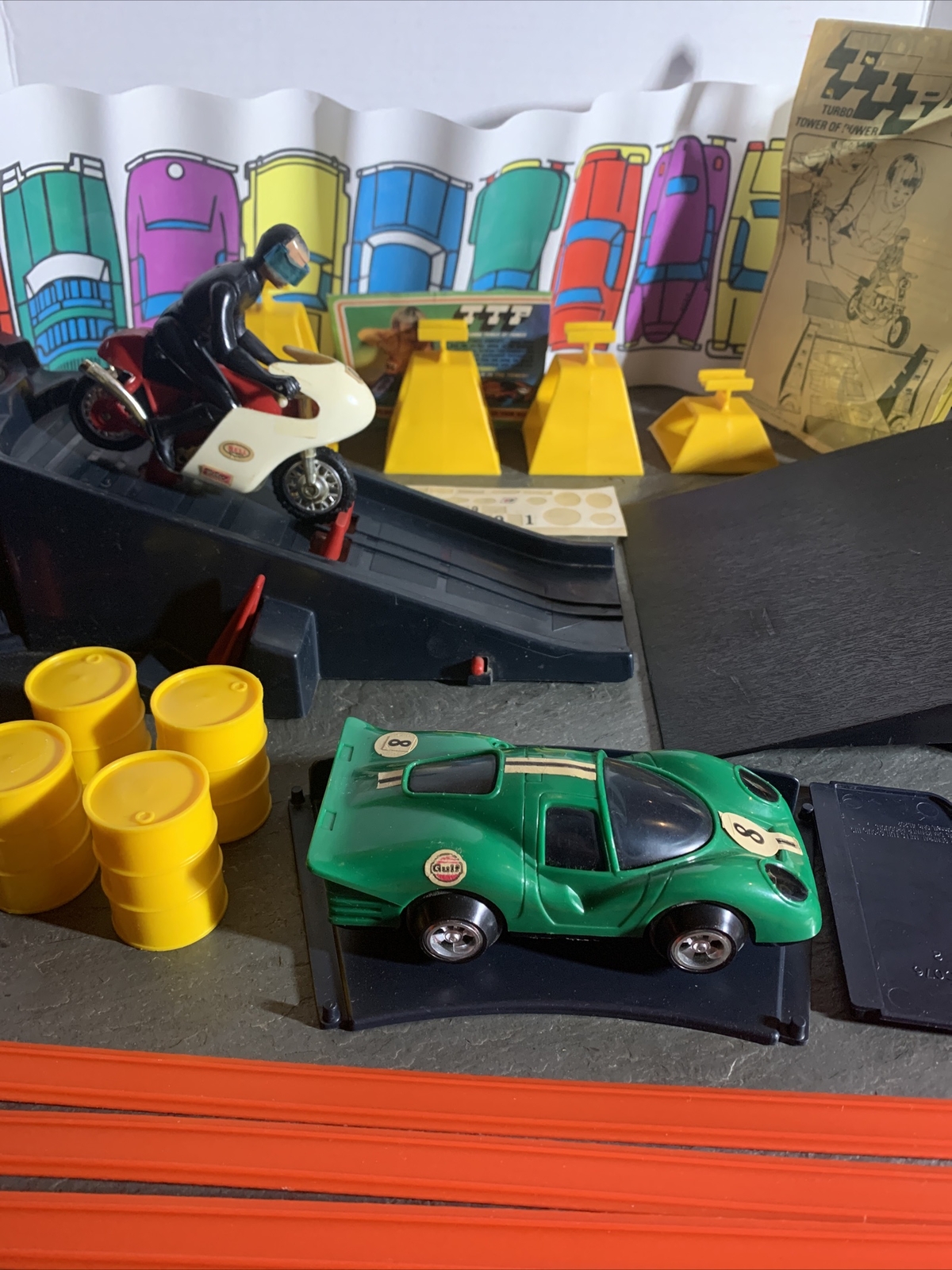 70's Kenner General Mills TTP Turbo Tower of Power Deluxe Thrill Set | eBay