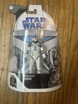 Star Wars Black Series Clone Wars CLONE PILOT HAWK 50th - Target ...