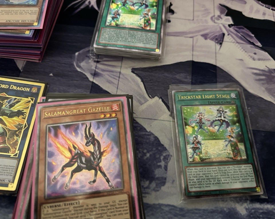 4 Row Yu-Gi-Oh! Lot -Rares- -Supers- -SCR- -UR- -QCR- -UTR- -PUR- -CR ...