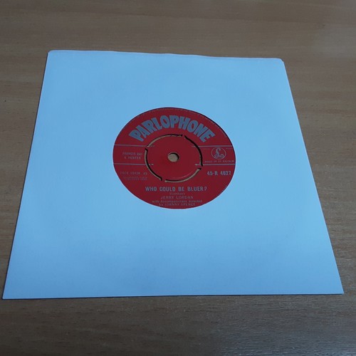 7" Single - Jerry Lordan, Who Could Be Bluer? 1960, PARLOPHONE (45-R ...
