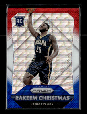 2015-16 Panini Prizm Rakeem Christmas Red White Blue Prizm #313 Rookie ...