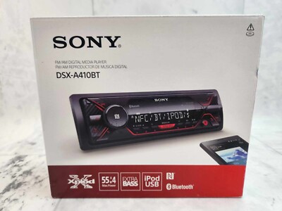 SONY DSX-A410BT Bluetooth Car Stereo FM/AM Digital Media Player w ...