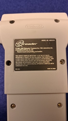 Nintendo GBA Game Boy Advance eReader Authentic AGB-014 (Tested) | eBay