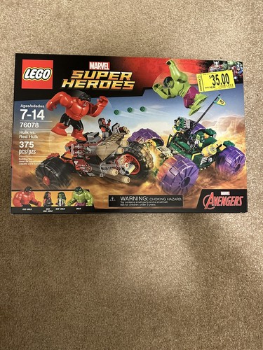 LEGO 76078 Green Hulk Marvel Super Heroes Hulk vs. Red Hulk Set ...