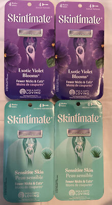 Schick Skintimate Disposable Razors 2 Exotic Violet 2 Sensitive Skin ...