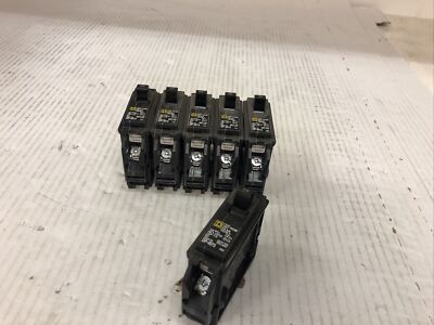 Lot Of 6 New No Box SQUARE D DP-4075 BREAKER 1POLE 20AMP | eBay