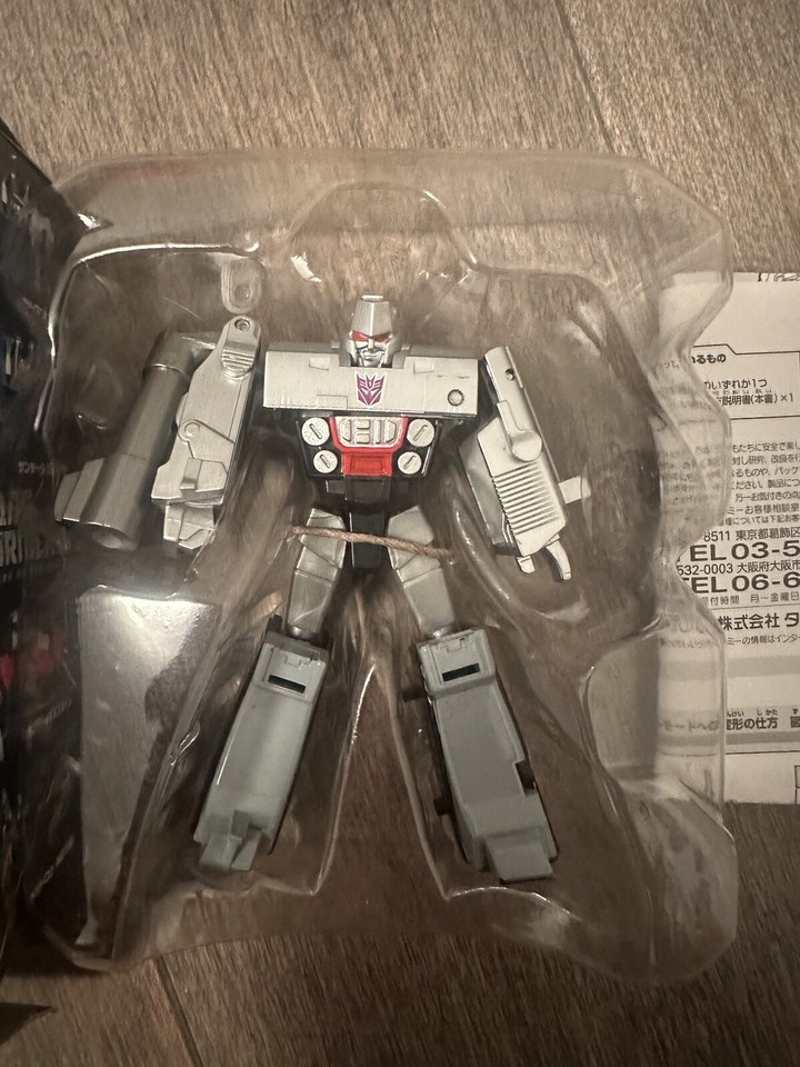 AUTHENTIC Takara Tomy Transformer Chronicle G1 Megatron EZ Collection ...