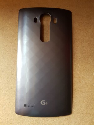 Original Genuine LG G4 Grey Metallic Back Battery Cover with NFC | eBay UK