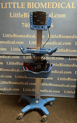 GE Carescape V100 Patient Monitor NIBP Temp SpO2 Printer Plastic Stand ...