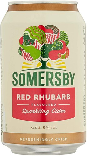 24x SOMERSBY RED RHUBARB CIDER 0,33l - Rhabarber - Cider - Dose ...