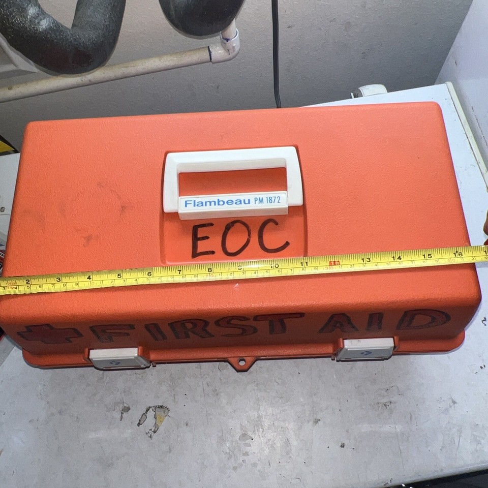 Flambeau PM1872 EMS Mobile Medical Trauma Box First Aid Responder ...