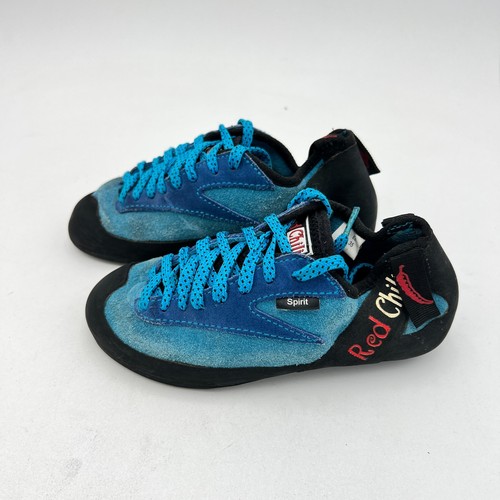 Red Chilli Spirit Climbing Bouldering Shoes Youth US 3.5 UK 2.5 EU 35 ...