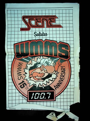 Scene Salutes WMMS 15th Anniversary, Newsprint Supplement ...