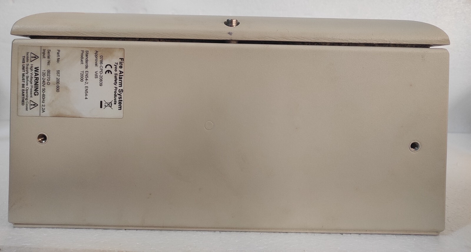 Tyco T2000 Fire Alarm Main Control Panel Part Number 557.200.600 *New ...