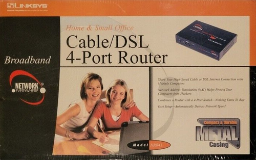 Linksys Broadband Network EverywhereCable/DSL 4-Port Router | eBay