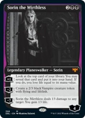 Sorin the Mirthless Innistrad: Double Feature Near Mint, English - MTG ...