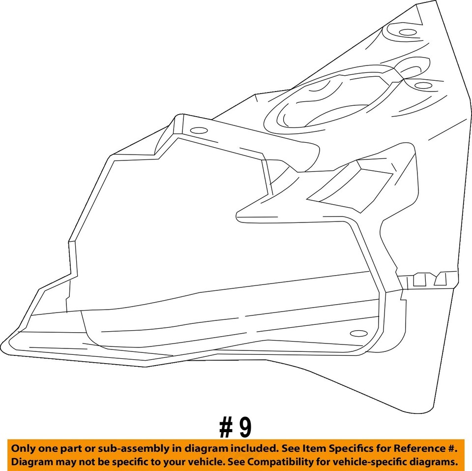 GM OEM 16-18 Camaro Cooling Radiator Components-Front Duct 84173322 | eBay