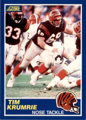 1989 SCORE TIM KRUMRIE CINCINNATI BENGALS #69 | eBay