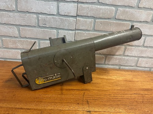 1950s Vintage TRU-MATIC Metal MACHINE GUN Crank TOY E. Stroudsburg, PA ...