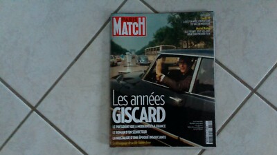 PARIS MATCH. N° 3736. décembre 2020. LES ANNEES GISCARD. MURIEL ROBIN ...