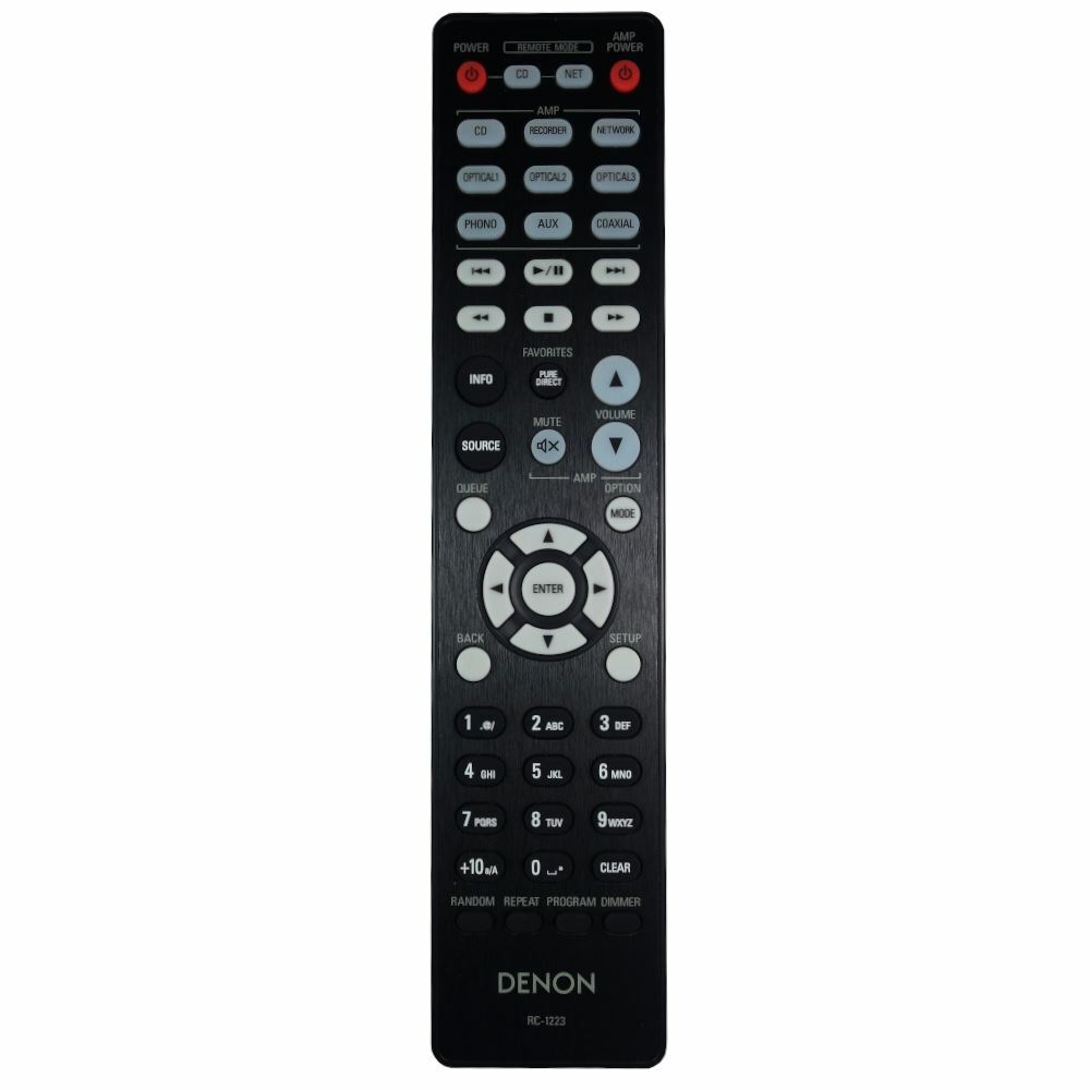 Genuine Denon RC-1223 Amplifier Remote Control for sale online | eBay
