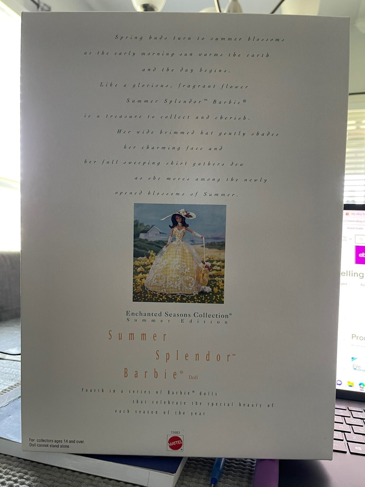 Summer Splendor Barbie 1996 - Enchanted Seasons Collection - Limited ...