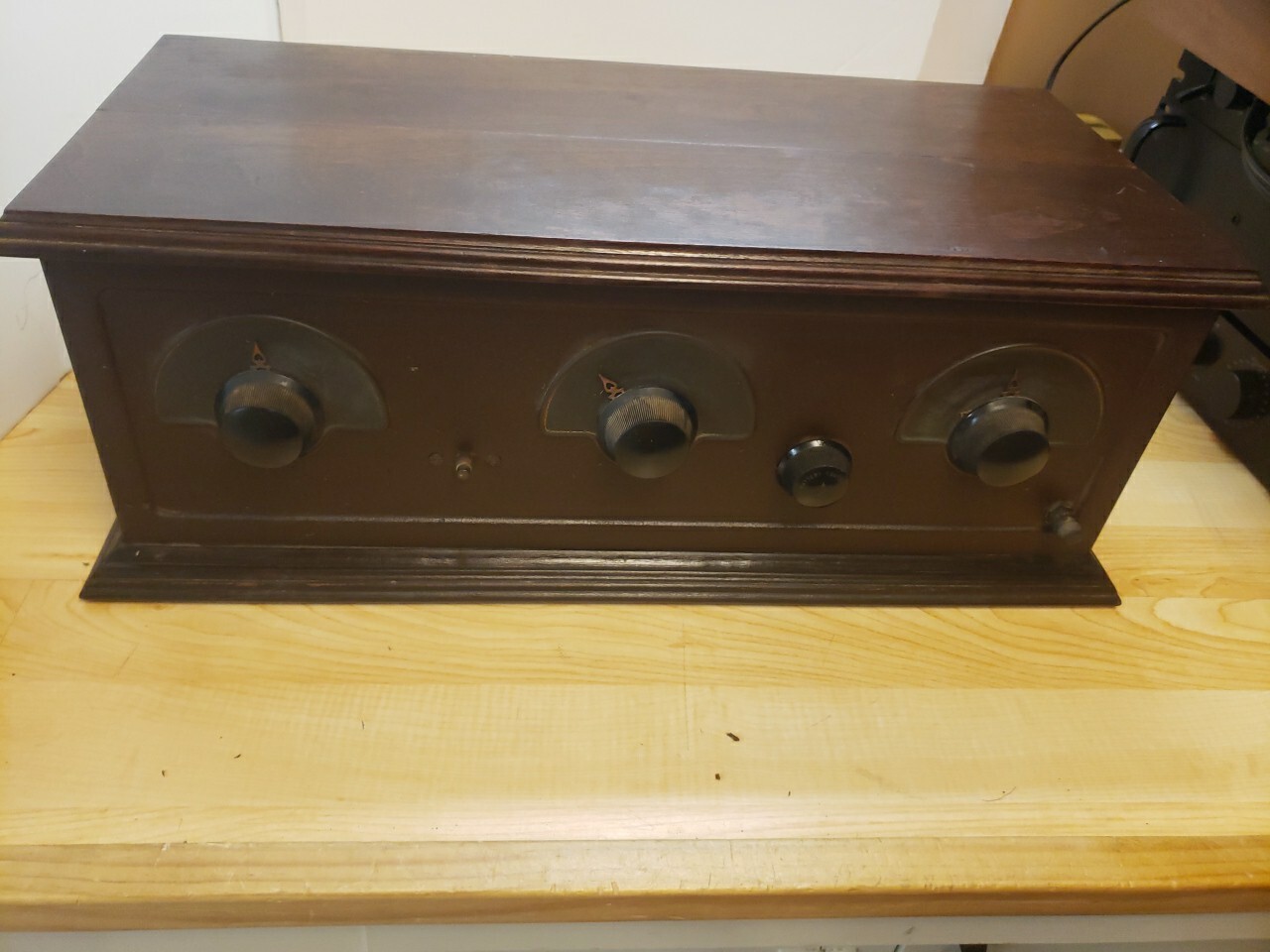 Vintage 1920s Stewart Warner Tube Casket Radio Model 300 No Tubes | eBay