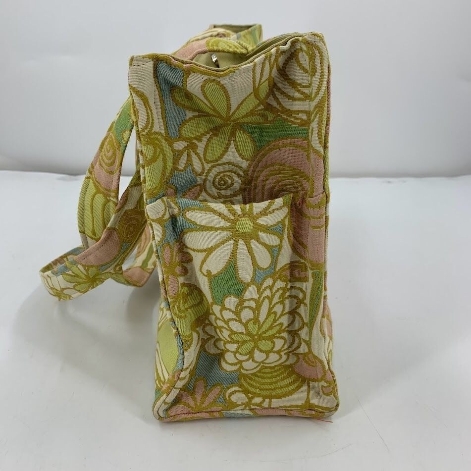 Lisa Lill Studio Floral Woven Fabrics Tapestry Messen… - Gem