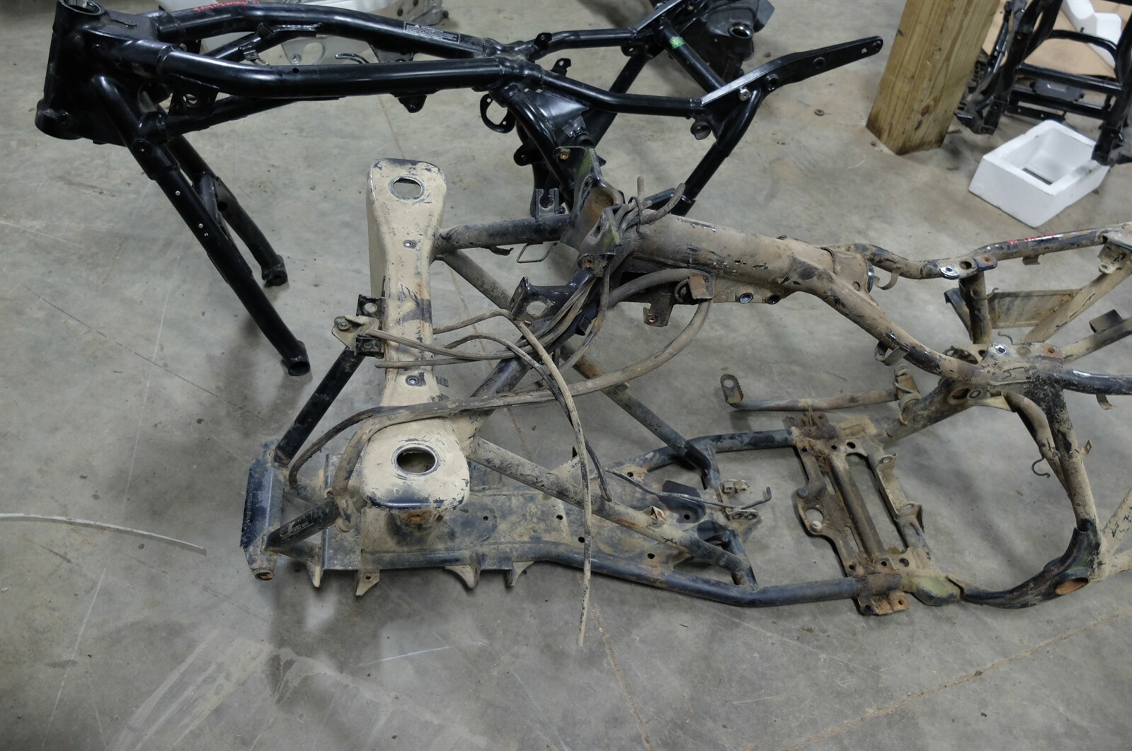 90 Honda TRX 300 TRX300 Fourtrax frame chassis | eBay