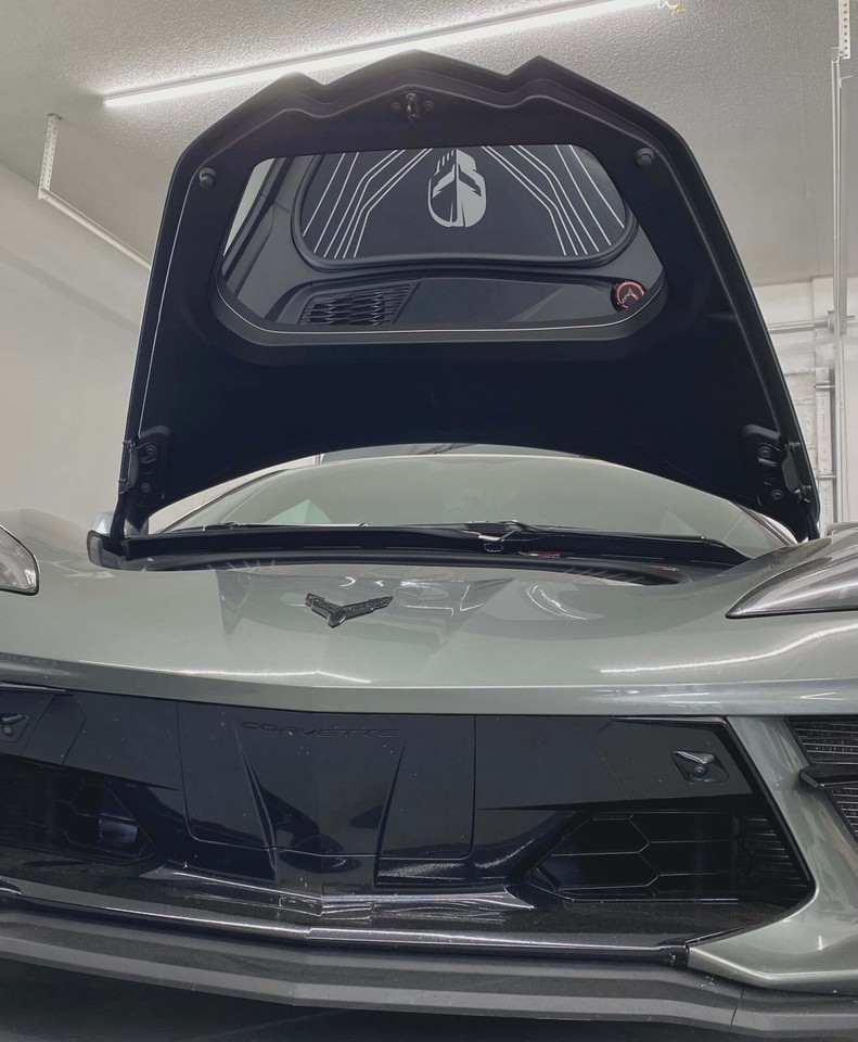 Custom Painted Frunk Lid Insert Panel for the 2020+ C8 Corvette | eBay