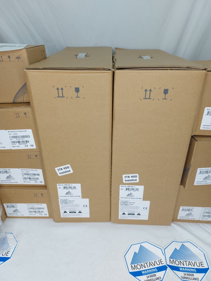 Montavue Complete Security System (10) Camera's, ( 2) 4K Network Video ...