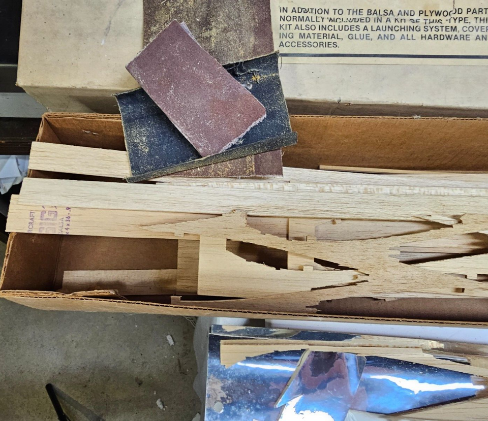 Craft-Air "Drifter II", Remote Control Model Airplane - Sailplane Kit ...