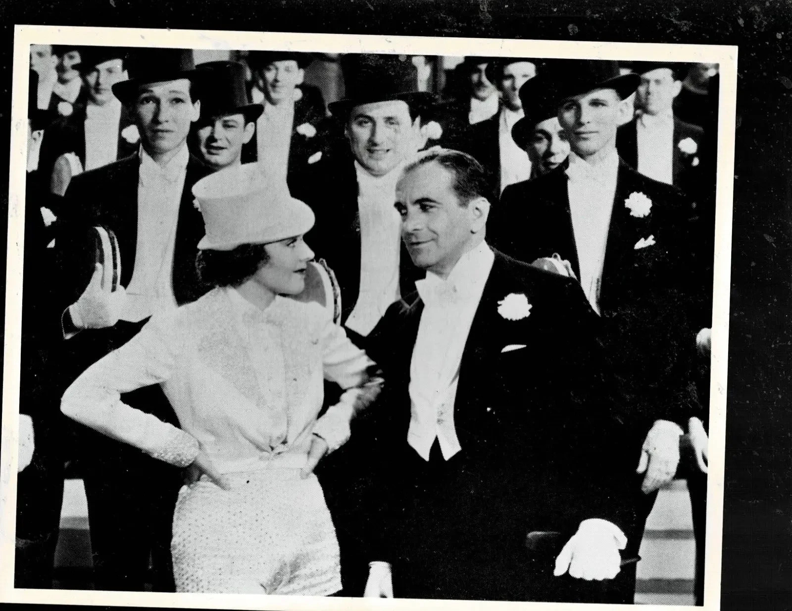 SUPER RARE!! 8X10 1940s ORIGINAL RUBY KEELER AND AL JOLSON SCENE PHOTO ...