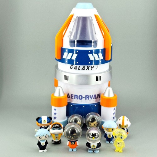 Ryan's World Galaxy One Explorer Rocket Ship w 10 Figures Micro Shuttle ...