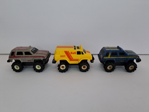 Vintage McDonald’s Schaper Mini Stompers Happy Meal Toy Lot of 3 Chevy ...