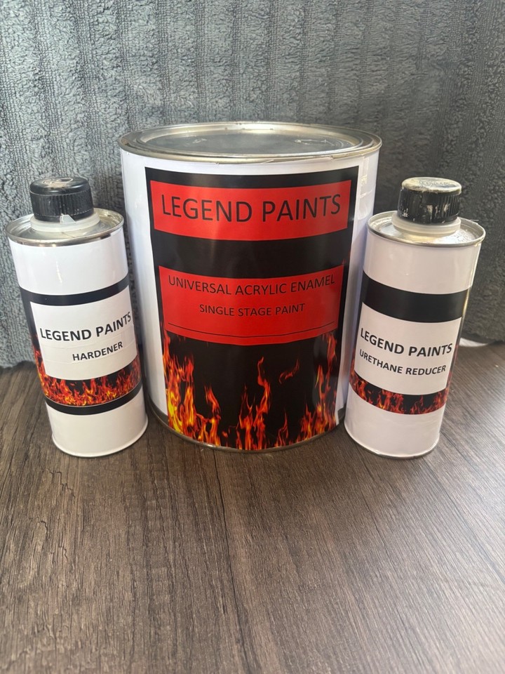 Dark blue metallic Acrylic Enamel Gallon Kit Auto Paint | eBay