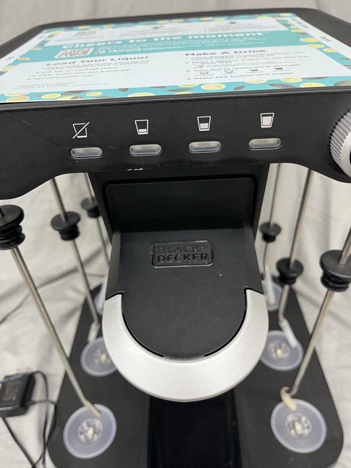 Black & Decker BEHB101-BM Cocktail Maker Bar Black, | eBay