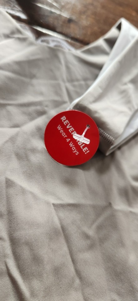 NWT Assets Red Hot Label BY SPANX 4 Way White/ Beige Slip Size 1X TANK ...