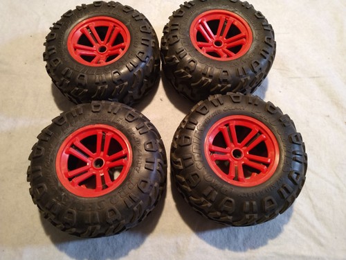 Used Radio Control Crawler Monster Truck Tires 12mm Hex RC Car Parts | eBay