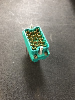 ELCO 8016-20 Pin socket, Connector Complete With Gold Pins | eBay