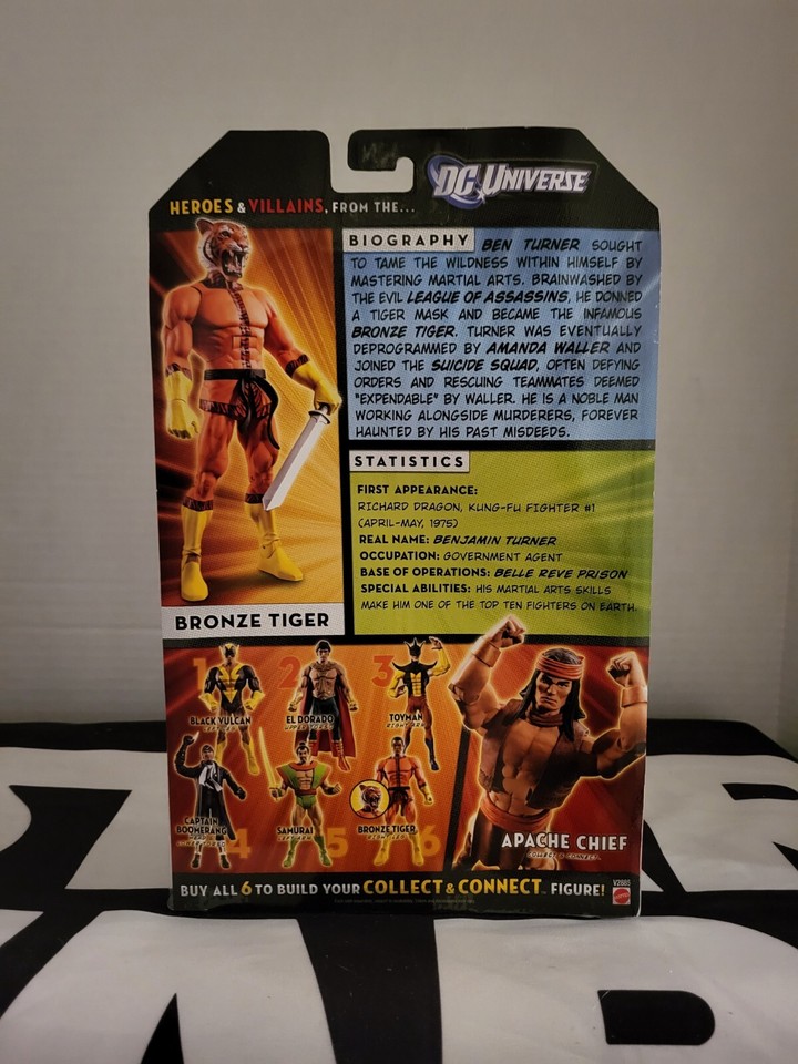 Bronze Tiger DC UNIVERSE CLASSICS Wave 18 Figure 6 MOC | eBay