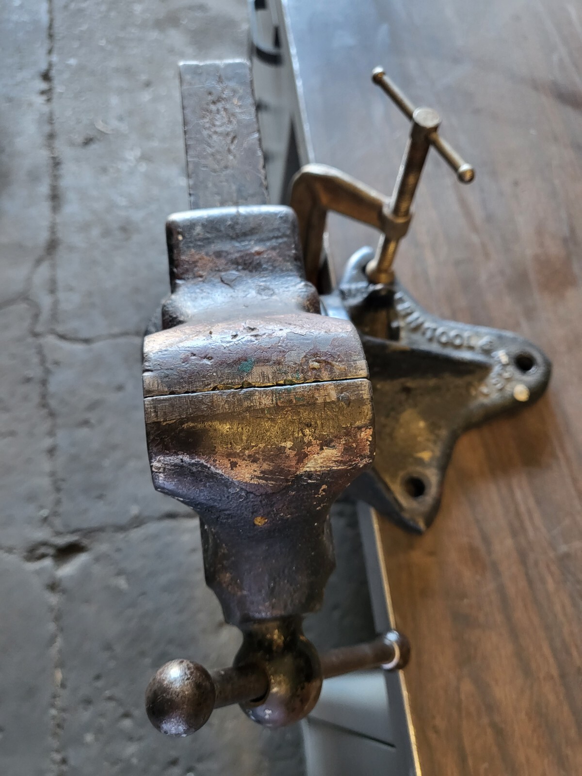 Antique Champion Swivel Vise Western Tool & Mfg Early 1900’s RARE Vice ...